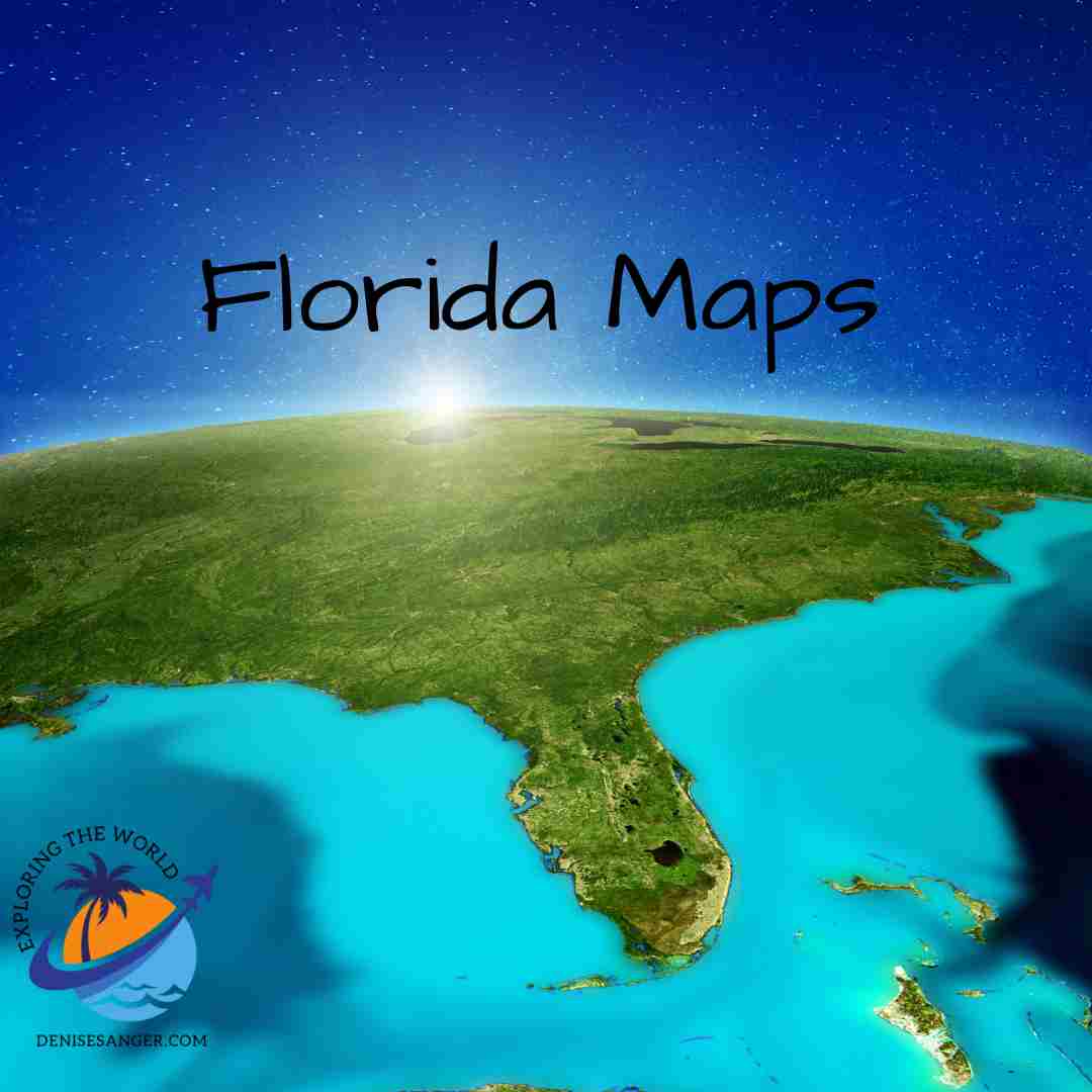 Map of Florida - Travel Florida Advice Blog Tips for 2024